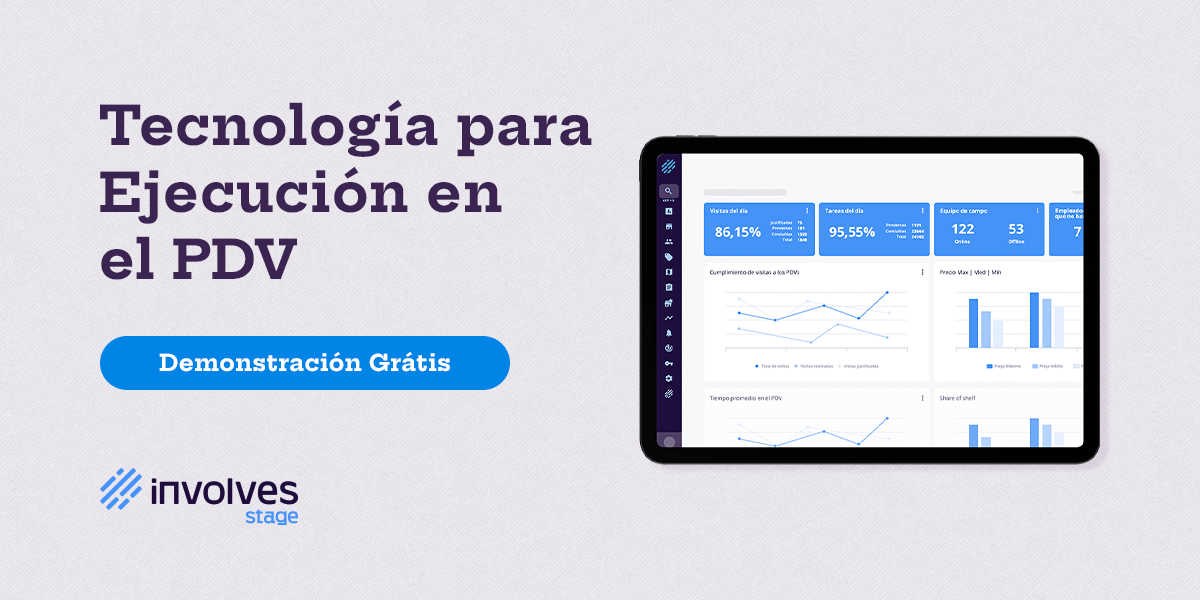 Involves Stage | Plataforma de trade marketing